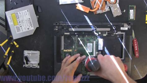 HP COMPAQ NW8440 Take Apart Video Disassemble Howto Open Nothing