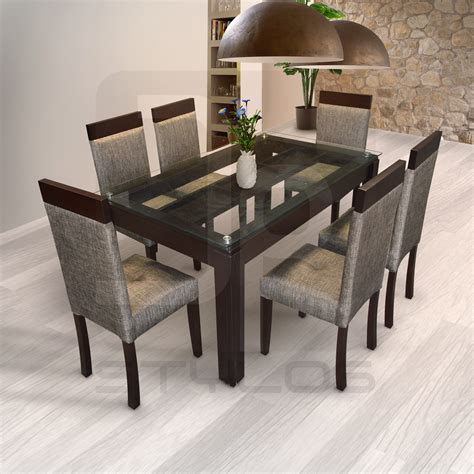 Abril Juego De Comedor De Sillas Jp Stylos Muebler A