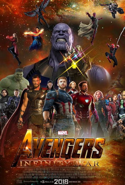 Avengers Infinity War Poster Concept By The Dark Mamba 995 On DeviantArt