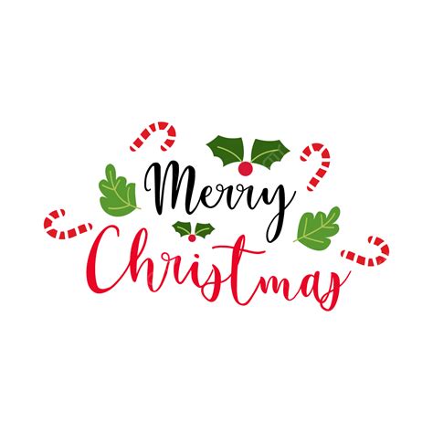 Merry Christmas Greeting Text Merry Christmas Christmas Lettering