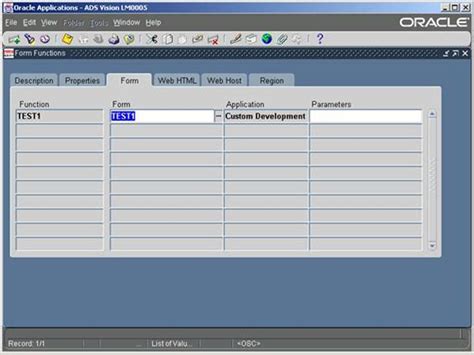 Oracle Apps Forms Customization Steps And Registration Process