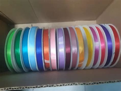 Rollos De Liston Satinado En Mm Cm Y Cm