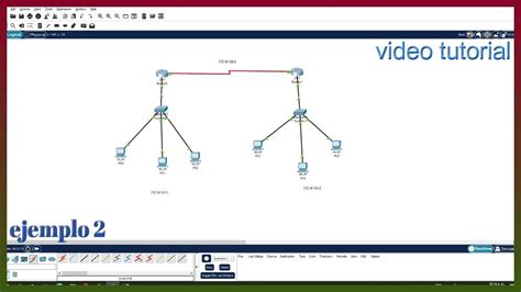 Cisco Packet Tracer Video 2 Como Crear Una Red Utilizando 2 Routers