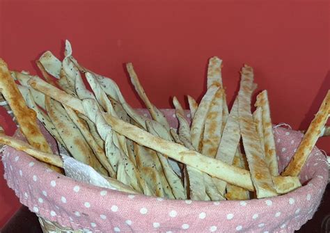 Grisines súper fáciles Receta de Marilina Ramos Cookpad