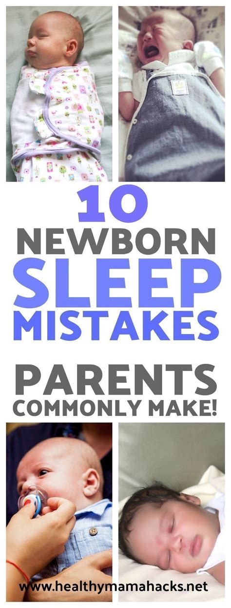 Baby Sleep Mistakes 10 Easy Fixes Healthy Mama Hacks Newborn