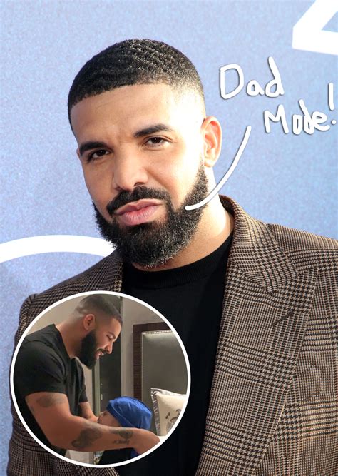 Drake Plays Doting Dad In New Pics With Son Adonis LOOK Perez Hilton