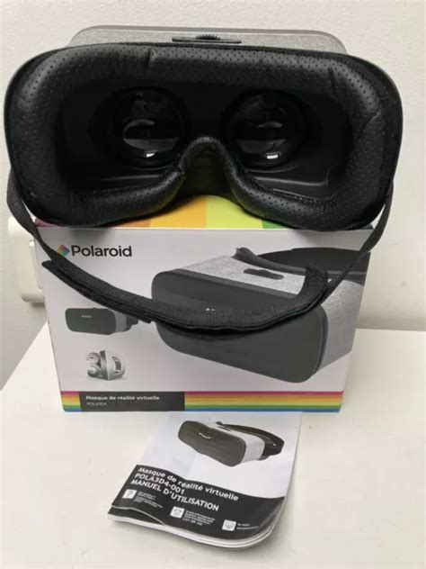 MASQUE DE RÉALITÉ virtuelle casque VR Polaroid POLA3D4 en très bon