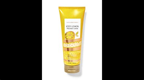 Bath And Body Works Scent Review Iced Lemon Pound Cake Youtube