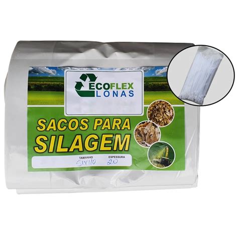Saco De Silagem Branco X Micras Pct C Kit Leroy Merlin