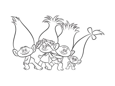 Les Trolls les coloriages Pour quel âge