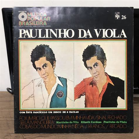 LP VINIL COLEÇÃO HISTÓRIA DA MÚSICA POPULAR BRASILEIRA
