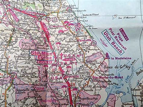 Philatélie du débarquement D Day 6 juin 1944