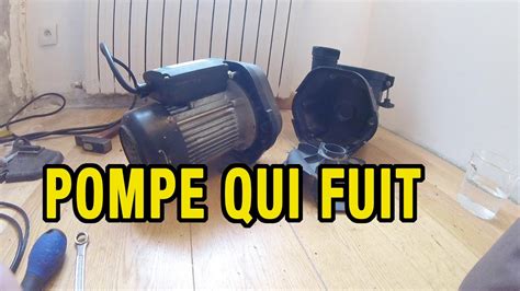 Réviser et réparer la pompe de la piscine qui fuit YouTube