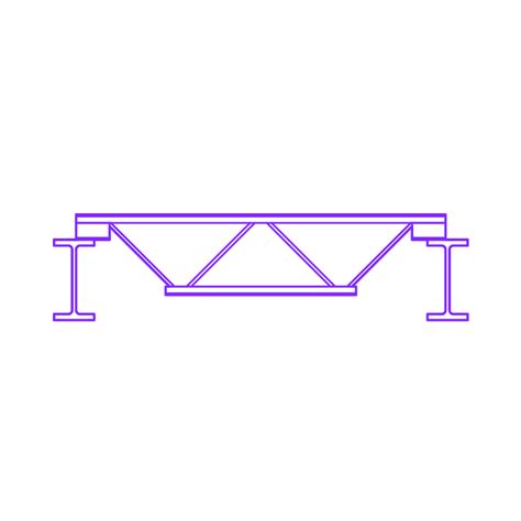 Steel Floor One Way I Beam Dimensions Drawings Dimensions