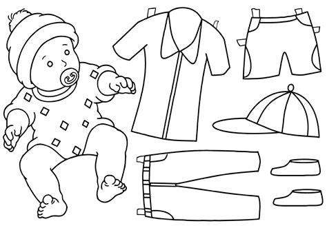 Venta niña en ropa interior para colorear en stock