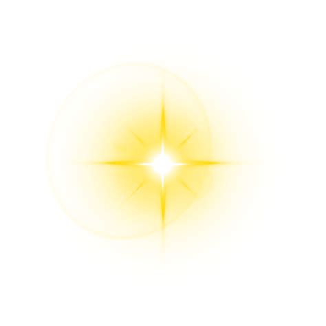 Efecto De Luz Flash Amarillo PNG Dibujos Efecto De Luz Amarillo