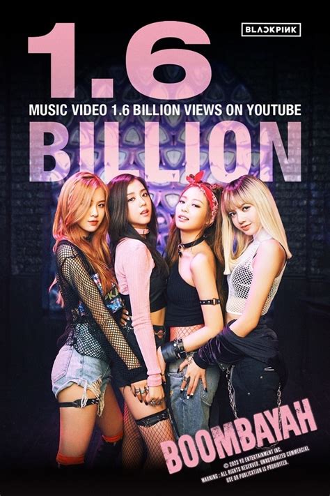 Blackpink S Debut Track Boombayah Music Video Surpasses Billion