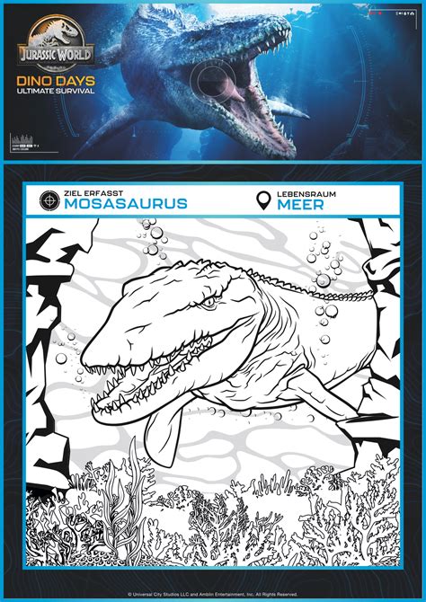 Jurassic World Ausmalbilder Kostenlos Zum Ausdrucken