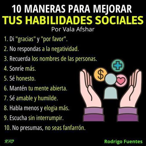 10 Maneras Para Mejorar Tus Habilidades Sociales Artofit