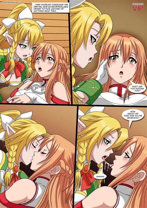 Rule 34 2girls Alfheim Online An Enchanted Meal Comic Elf Kirigaya