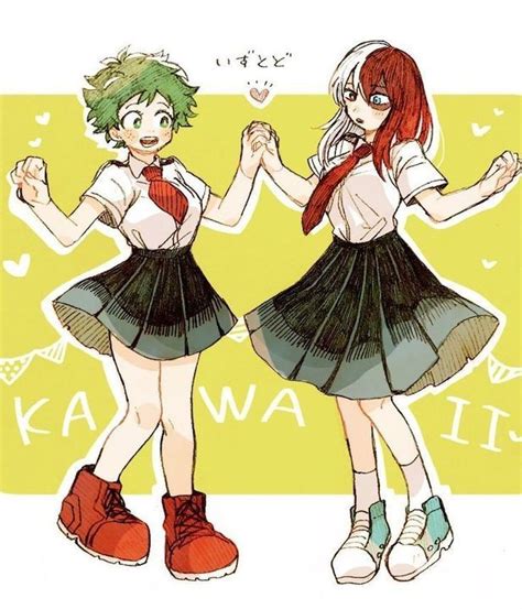 Imágenes y Doujinshis de Tododeku Besos Tododeku My hero
