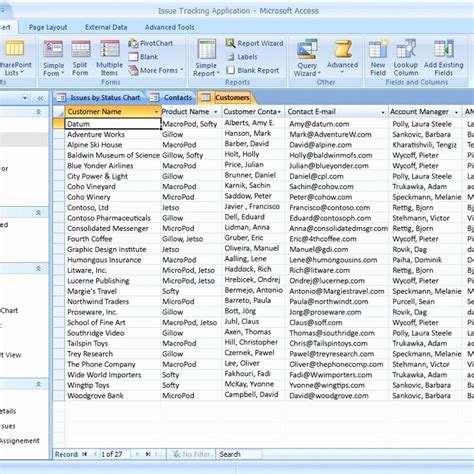 Microsoft Access Form Template Stcharleschill Template Business