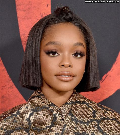 Marsai Martin Celebrity Sexy Beautiful Posing Hot Babe