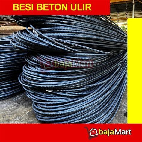 Jual Besi Beton Ulir Merek BAS SNI TP TS 280 10 Mm X 12 Meter