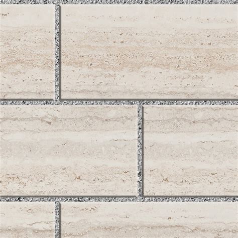 Wall Cladding Stone Travertine Texture Seamless
