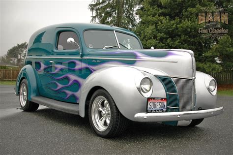 1940 Ford Deluxe Sedan Delivery Hotrod Streetrod Hot Rod