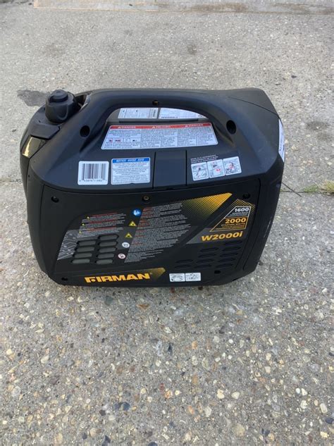 Firman W I Inverter Portable Generator W Recoil Start Mul
