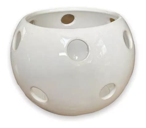 Maceta Esf Rica De Cer Mica Esmaltada Para Orqu Deas Env O Gratis