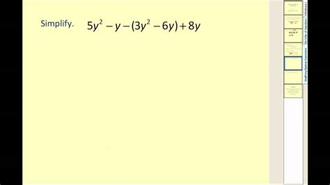 Simplifying Algebraic Expressions Informacionpublica Svet Gob Gt