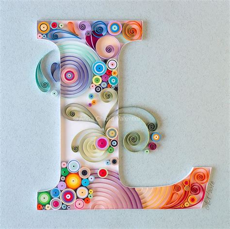 Creative Paper Lettering Artworks By Anna Chiara Valentini
