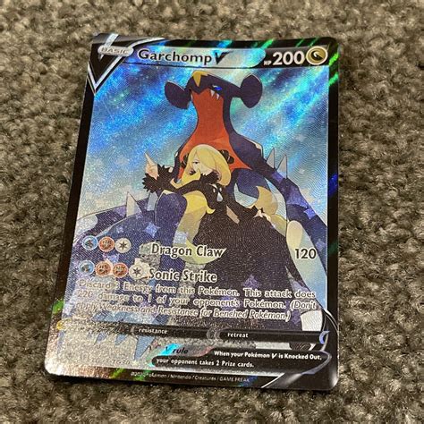Pokémon TCG Garchomp V Sword Shield Astral Radiance TG23 TG30 Holo