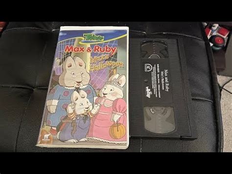 Max And Ruby Maxs Halloween 2005 VHS YouTube