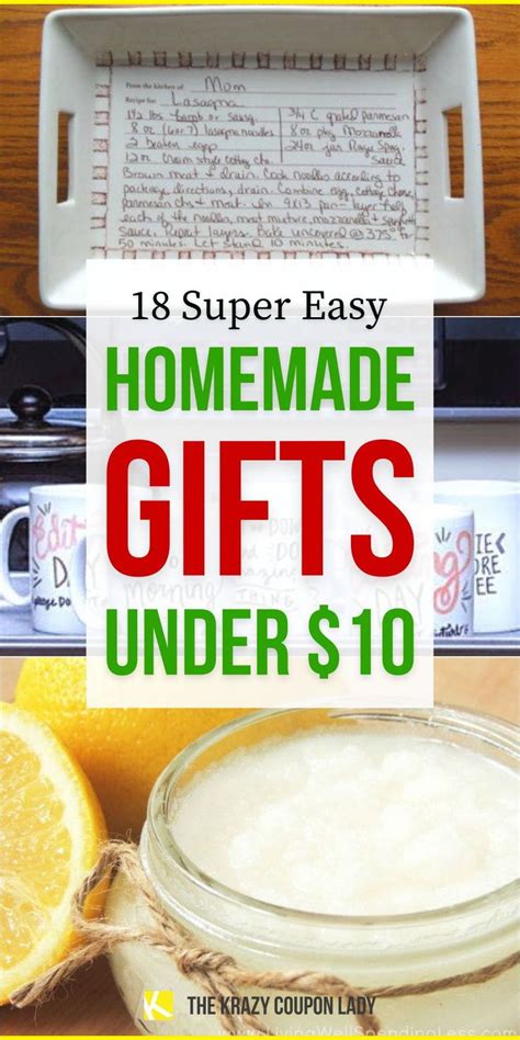 Easy DIY Christmas Gifts Under 10
