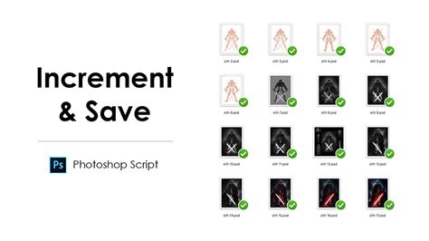how to save photoshop script