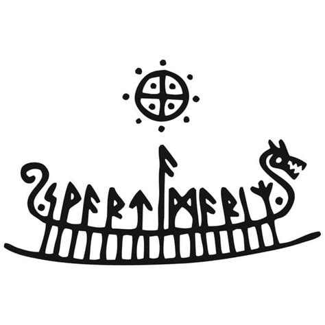 Viking Ship Tattoo Norse Tattoo Viking Tattoos Norse Runes Norse