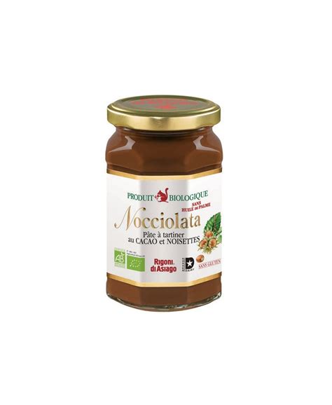 Nocciolata P Te Tartiner Bio Gr Rigoni Di Asiago