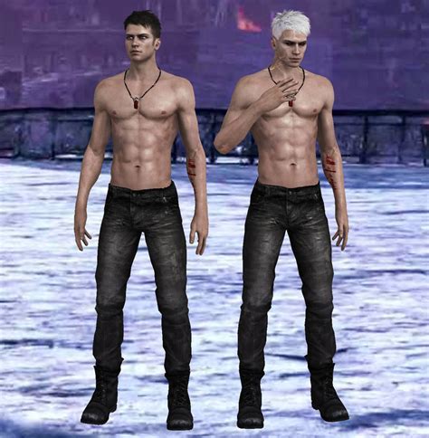 DmC Dante Shirtless Version XNALara By DanteAce69 On DeviantArt