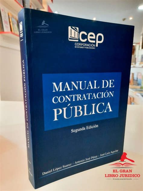 Manual De Contratación Pública LIBRERÍA EL GRAN LIBRO JURÍDICO