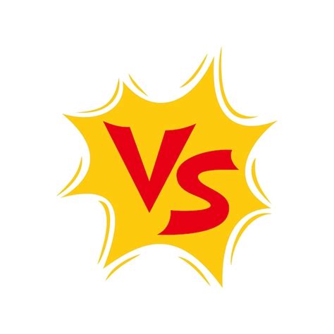 Premium Vector Versus Calligraphy Design Battle Competition Sign And