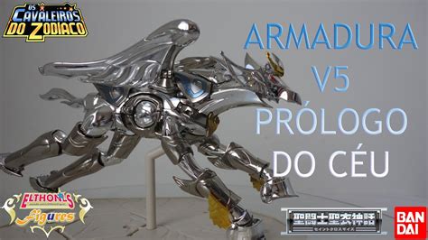 187 CDZ Cloth Myth Saint Seiya OBJECT ARMADURA V5 PRÓLOGO DO CÉU