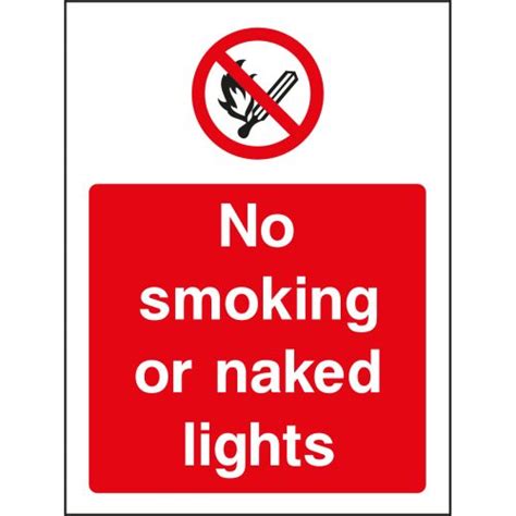 No Smoking Or Naked Lights EU Signs Ltd Sign Manufacturer Print Shop
