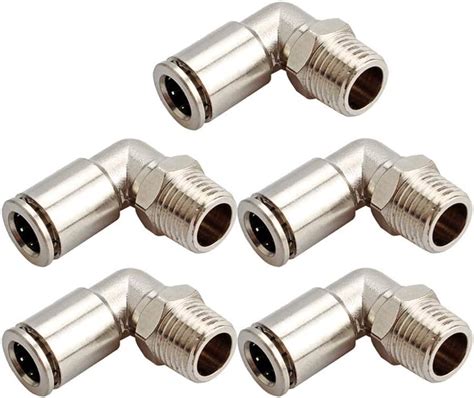 Amazon Pack Push To Connect Air Fittings Degree Pneumatic