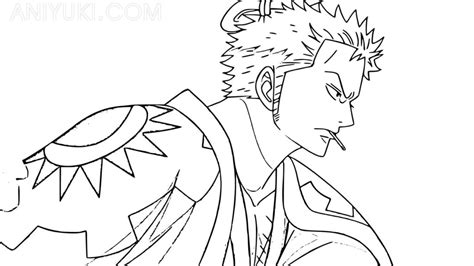Coloriages Roronoa Zoro AniYuki