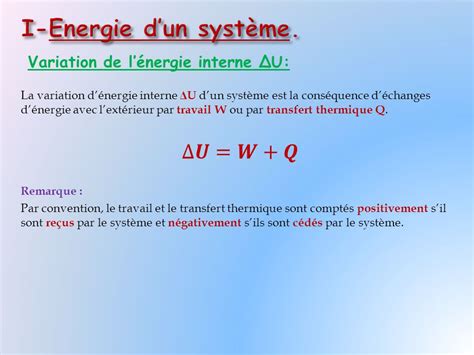 Découvrir 136 imagen energie transfert thermique formule fr