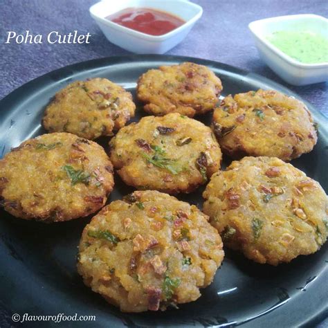 Poha Cutlet Recipe Vegetable Poha Cutlets How To Make Poha Cutlet