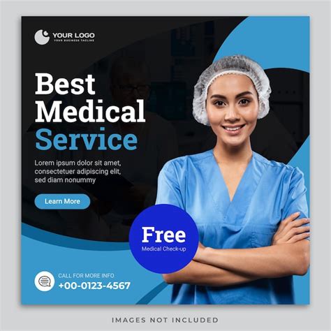 Premium Vector Medical Healthcare Flyer Social Media Post Web Banner